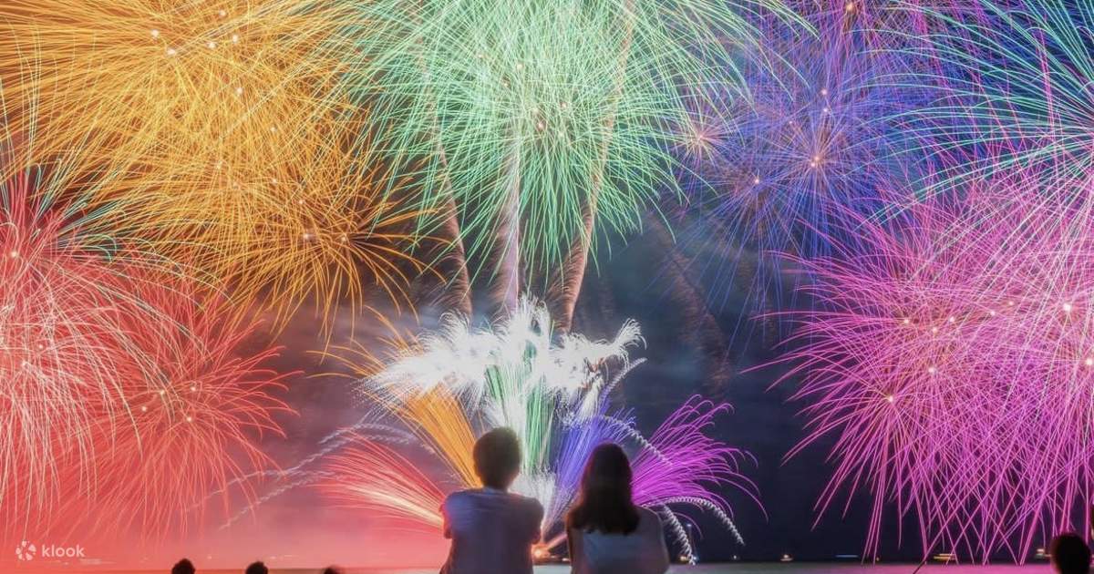 [Hakone & Atami Fireworks Day Trip] Mt. Fuji Hakone Shrine & Floating ...